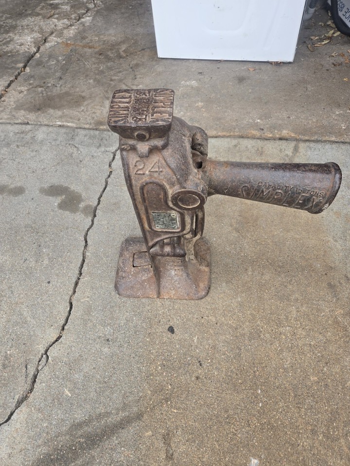 Antique Vintage SIMPLEX Model 24 15-Ton Railroad House Mechanical ...