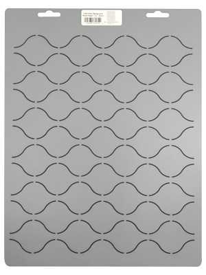 Quilting Stencil Wavy Stipple Grid Background Quilt Pattern Stencil ...