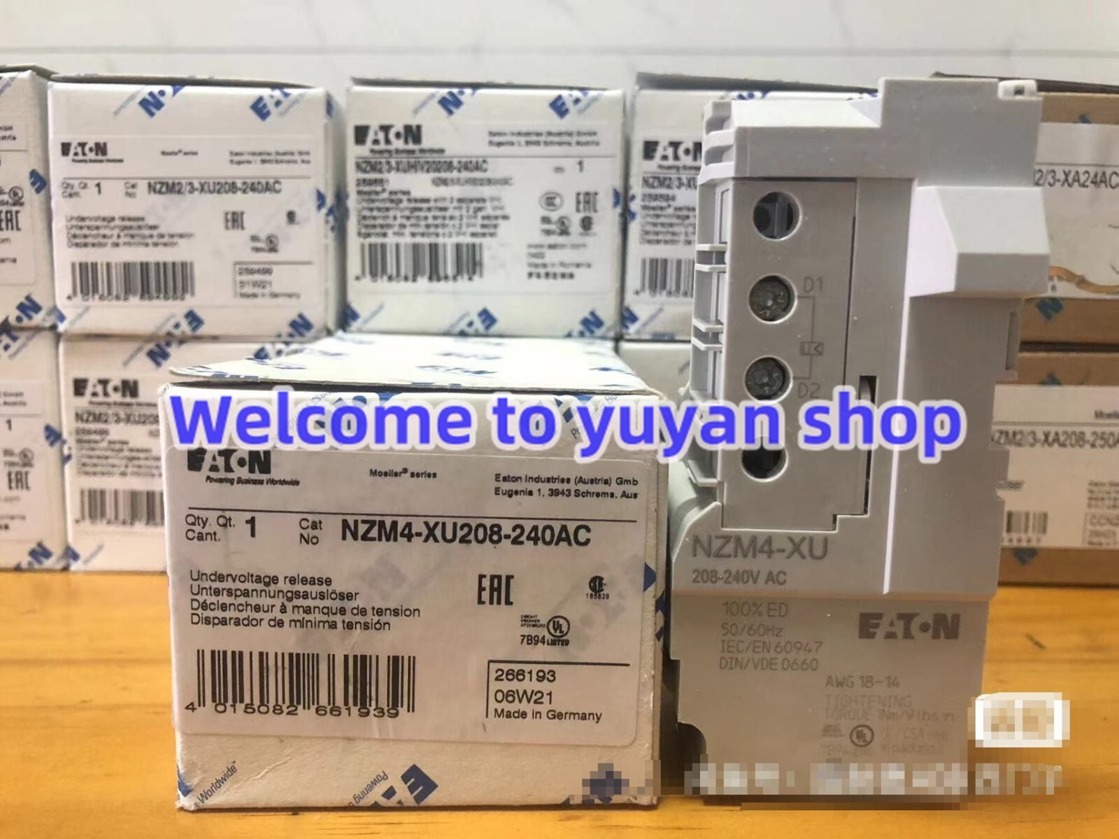 1pc NEW NZM4-XU208-240AC Circuit Breaker #VD3C CH | eBay