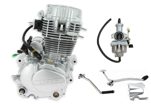 LIFAN Manual 5 Speed 200cc Engine for Motorcycle + CARBURETOR CDI COIL ...