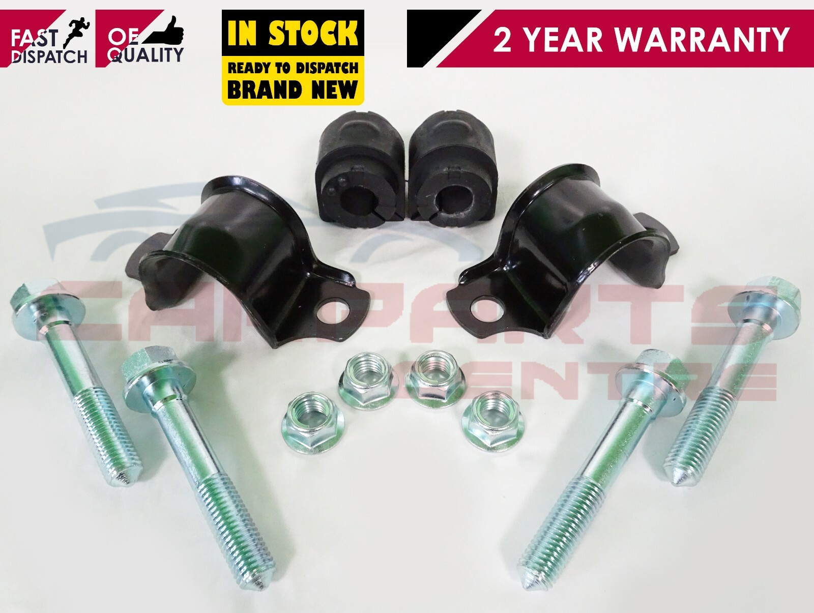 LAND ROVER FREELANDER 2 ANTI ROLL BAR BUSH REPAIR KIT BUSHES CLAMPS ...