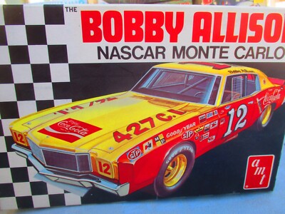 Vintage original issue AMT Bobby Allison Nascar Coke Monte Carlo T421 1 ...