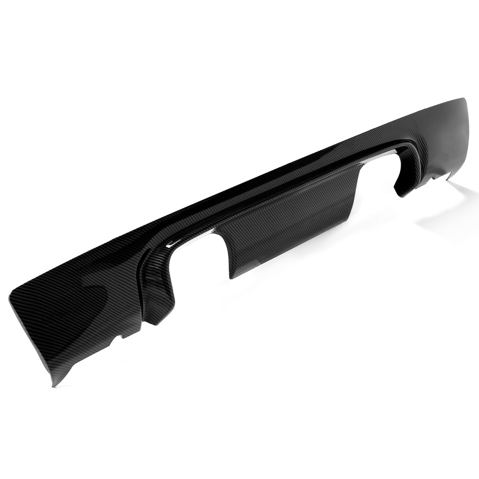 Rear Bumper Diffuser 2-Tone Carbon Fiber CSL Style For BMW E46 M3 01-06 ...