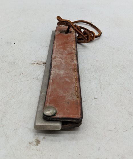 Vintage Gerber USA Sportsman's Chisel Point Steel Knife Sharpener Hone ...