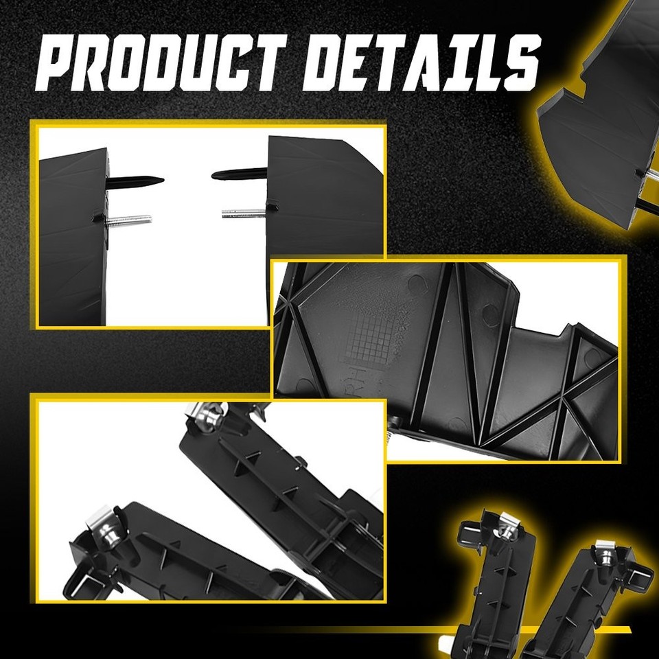 For Dodge Challenger 2015-2022 Front Bumper Cover Support Mounting Kit ...