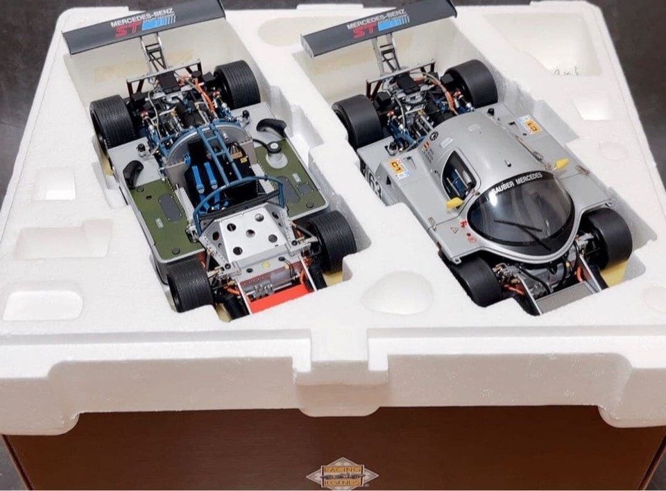 Exoto 1/18 Sauber Mercedes C9 1989 Le Mans Winner #63 Mechanical ...