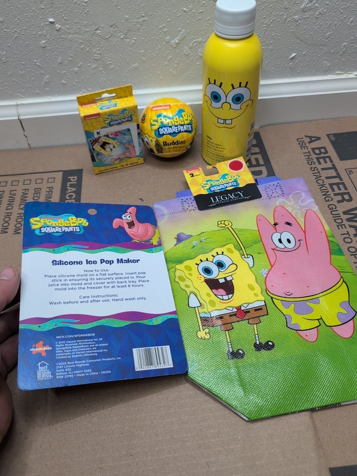 SpongeBob Gift Lot. Collectables 5 Item Lot | eBay