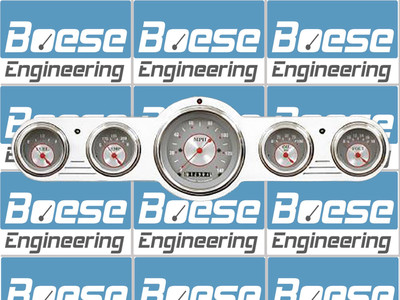 Universal 5 Gauge Billet Aluminum Street / Hot Rod Dash Insert ...