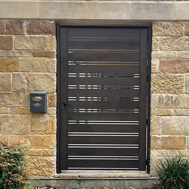 Alumission Universal Aluminum Gate (Side Gate/Yard Gate) Miami Style | eBay