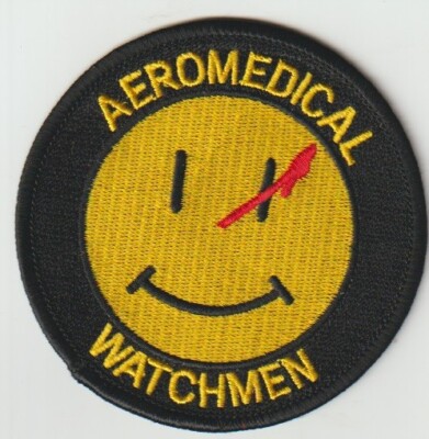 Aeromedical "Smiley face" Watchmen patch | eBay