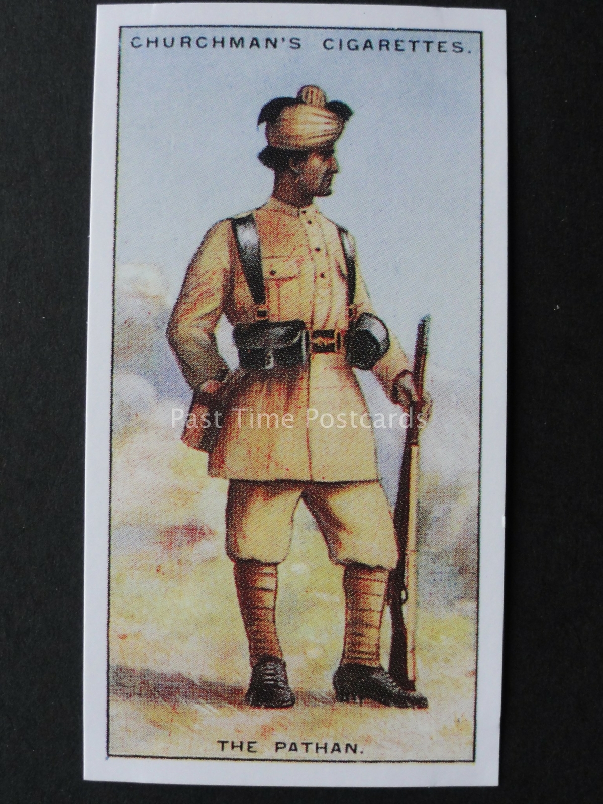 No.9 INDIA THE PATHAN Warriors of All Nations REPRINT of Churchman 1929 ...