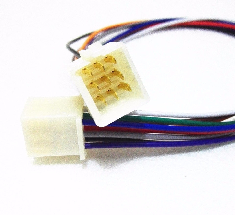 9 Pin 2.8mm Connector Cable Extension For Handa Motorcycle Guage ...