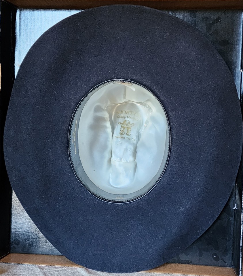 Shorty Caboy Hattery Okc Black 50x Beaver Vintage | eBay