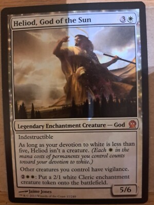 MTG Heliod, God of the Sun Theros 17/249 NM Mythic Magic the Gathering ...