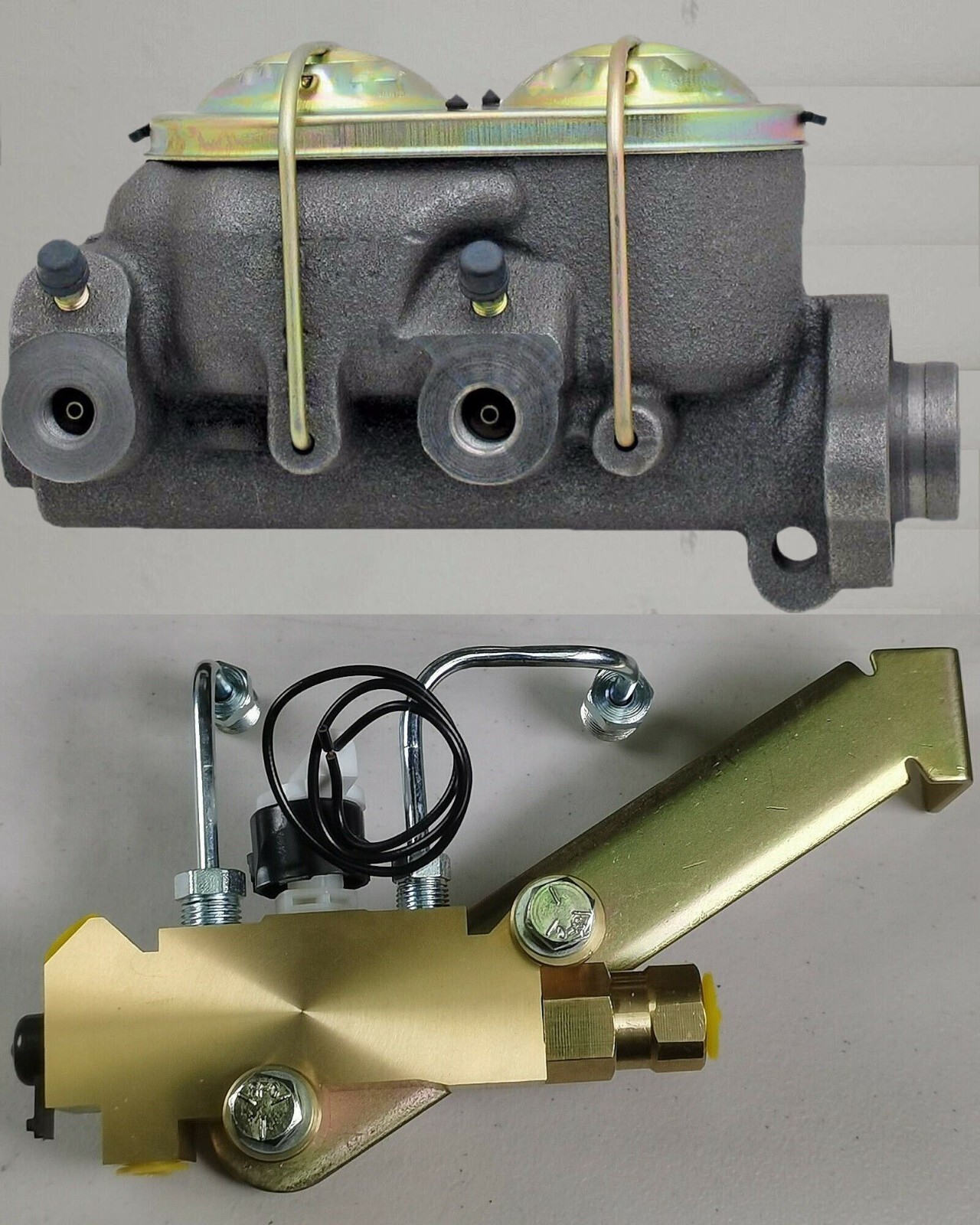 GM A-Body Manual Master Cylinder w/ Bleeders & Disc Drum Proportioning ...