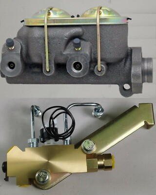 1967-69 Camaro 1" Bore Master Cylinder with Disc Drum Proportioning ...