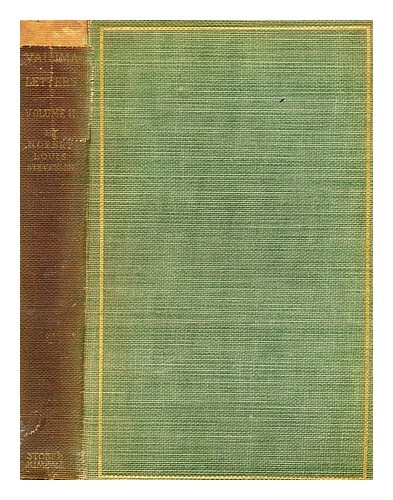 STEVENSON, ROBERT LOUIS Vailima letters, being correspondence addressed ...