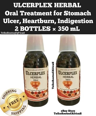 2X Ulcerplex Herbal Mixture (Oral take for Stomach Ulcer, Indigestion ...