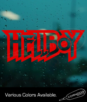 Hellboy Title STICKER VINYL DECAL DARK HORSE BPRD ABE SAPIEN DOOM ANUNG ...