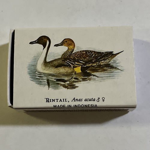 No Frills Safety Matches - Birds Series Rintail Duck Matchbox | eBay ...