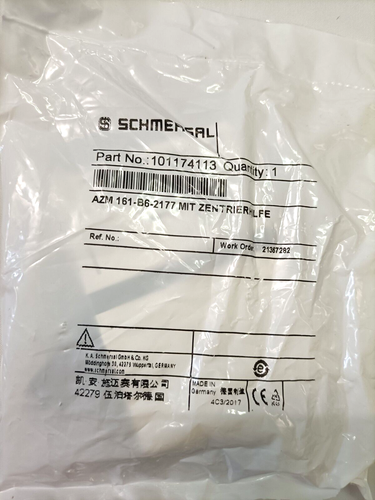 Schmersal Betätiger 101174113 actuator AZM 161-B6 m. Zentrierhilfe ...