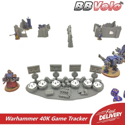 WARHAMMER 40K GAME TRACKER 10th Edition Kill Team Points Battle Round ...