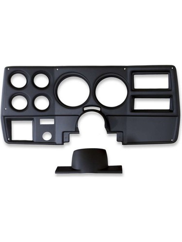 Auto Meter Gauge Panel ABS Plastic Black Four 2 1/16 Holes Two 5 Holes ...