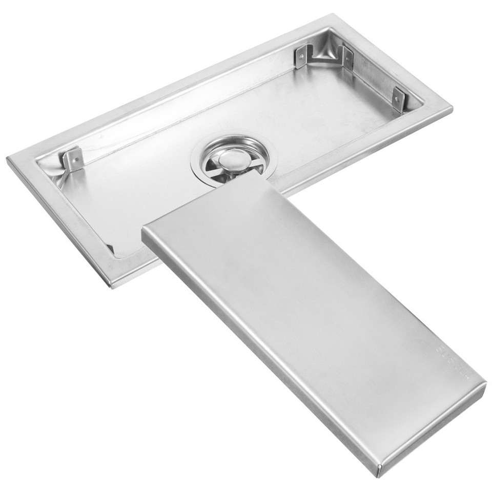 Linear Drain Professional Shower Drain Stainless Steel Odor Proof Floor ...