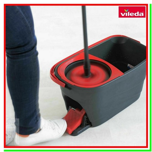 vileda turbo smart lavapavimenti rotante più 1 ricambio straccio mocio ...