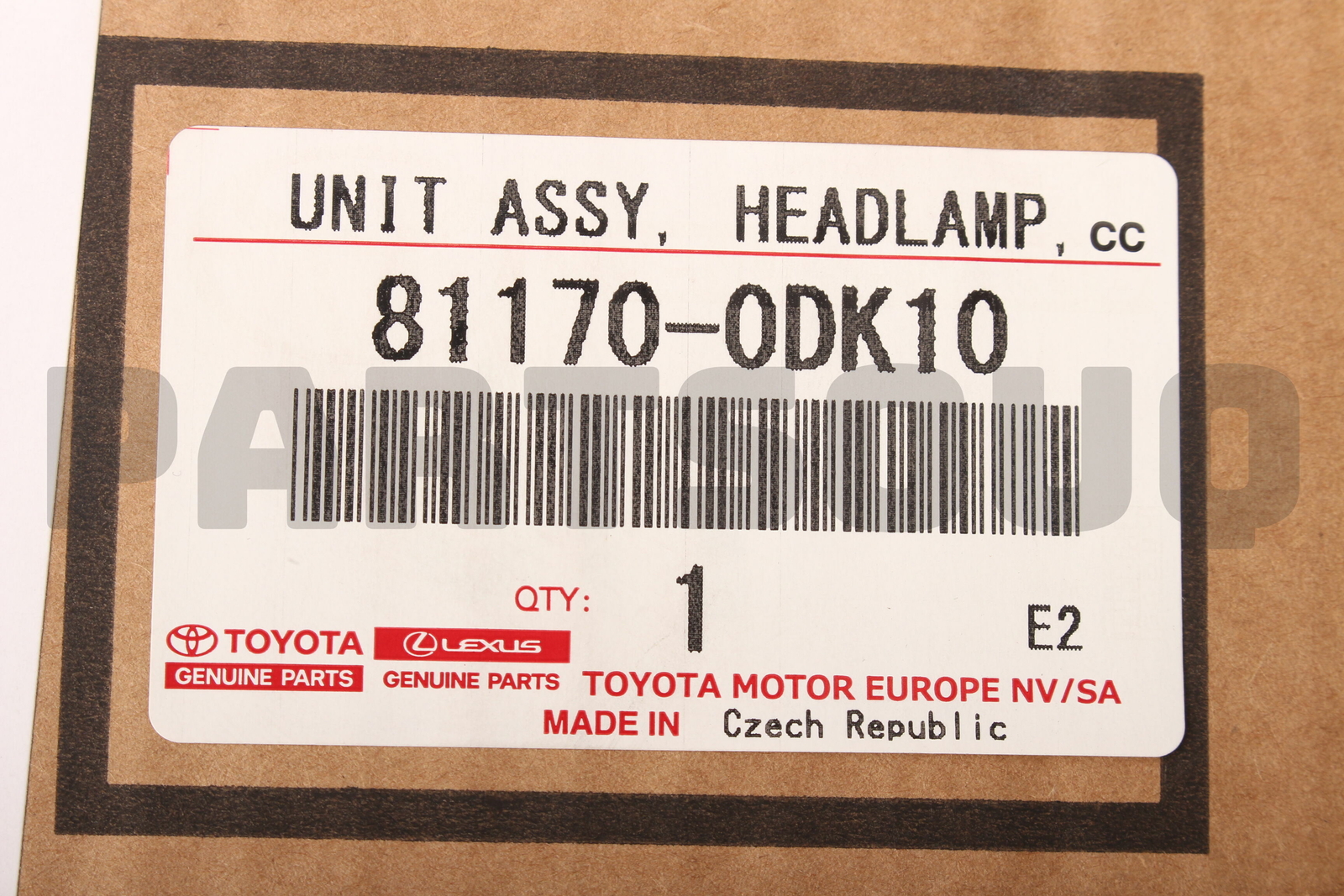 811700DK10 Genuine Toyota UNIT ASSY, HEADLAMP 81170-0DK10 | eBay