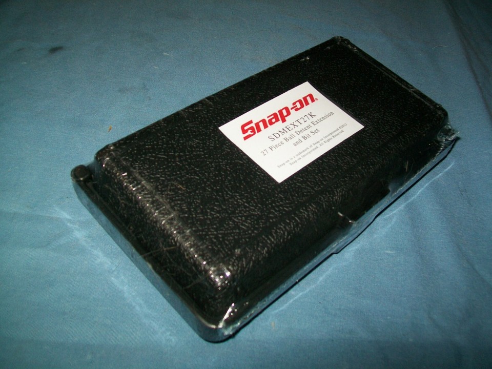 New Snap-on™ SDMEXT27K 27 pc 1/4" Hex Drive Ball Detent Adaptor and Bit ...