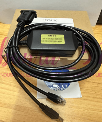 New Sealed Allen Bradley 1747-UIC USB Interface PLC Cable to DH-485 AB ...