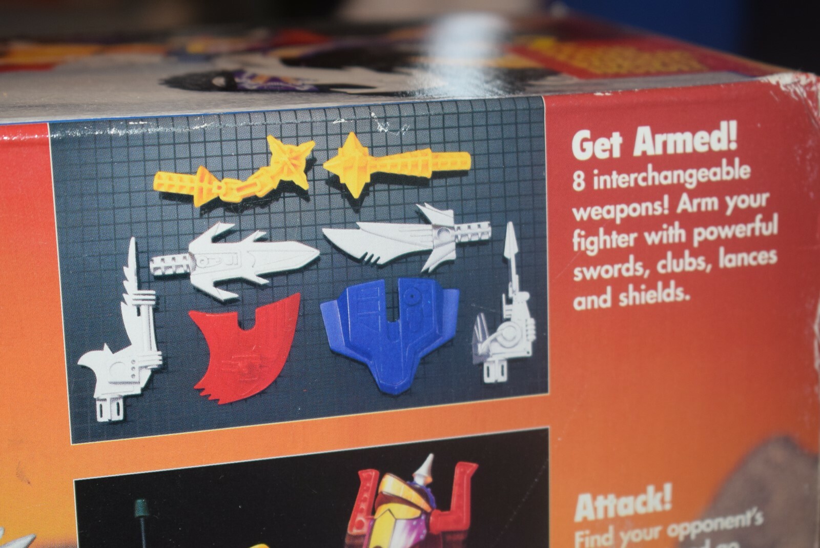 VINTAGE 1994 MILTON BRADLEY POWER GLADIATORS GAME OF BATTLING ROBOTS ...