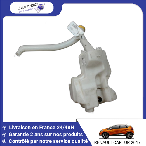 🇫🇷 RESERVOIR LAVE-GLACE AVANT RENAULT CAPTUR 289100179R ♻️ ...