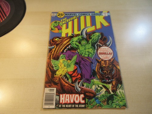 INCREDIBLE HULK #202 BRONZE AGE HIGHER GRADE JARELLA THE WOMAN MAN ...