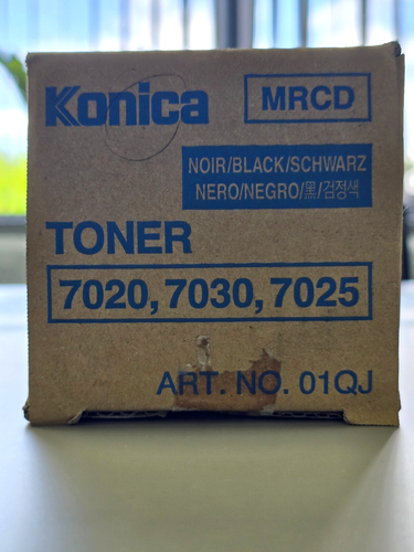 Genuine Konica Black Toner Cartridge (01QJ) For 7020, 7030, 7025 | eBay UK