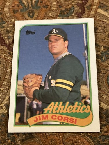 1989 Topps #292 Jim Corsi | eBay