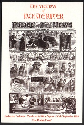 Modern Postcard: Victims of JACK THE RIPPER - Catherine Eddowes. Free ...