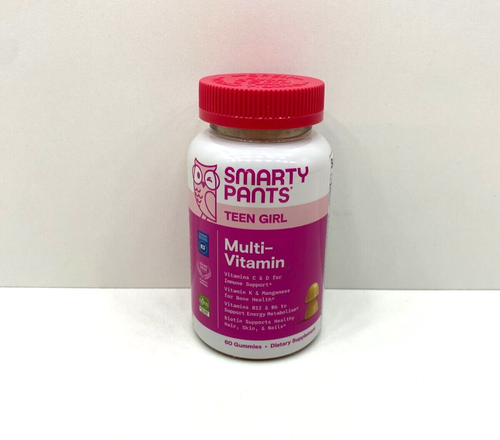 NEW Smarty Pants Teen Girl Multi-Vitamin Gummies Supplement SEALED 2026 ...