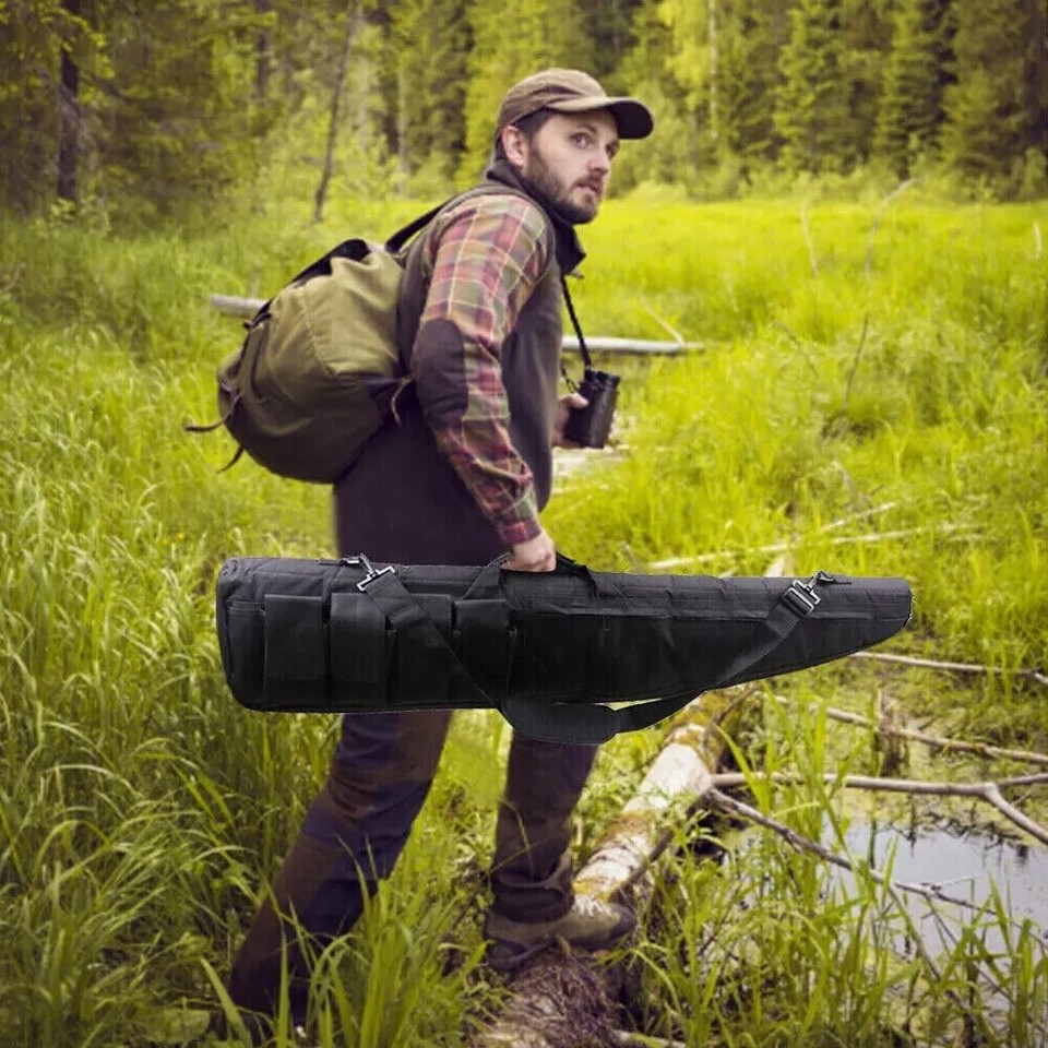 Tactical Rifle Bag Gun Shot Gun Pistol Soft Case Hunting Storage ...