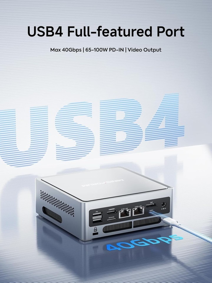 MINISFORUM NAB9 Plus Mini PC, 32GB / 1TB SSD , with Intel Core i9 ...