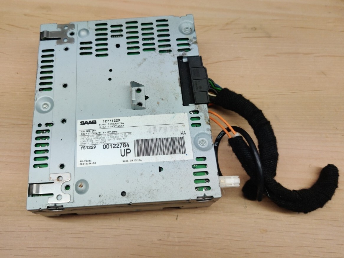 2003-2011 SAAB 9-3 EHU AUDIO RADIO RECEIVER HEAD UNIT PLAYER MODULE OEM ...