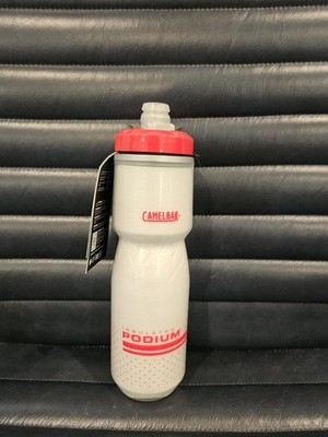 CamelBak Podium Chill Insulated Bike Water Bottle Fiery Red/White 24oz ...