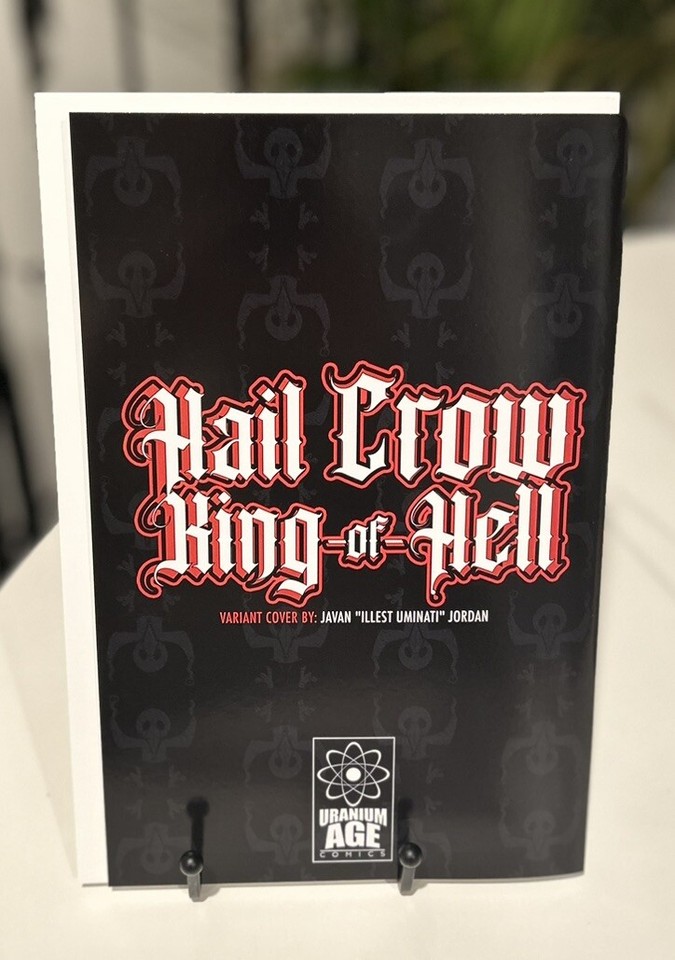 Hail Crow #1 Death Dealer Glossy VIRGIN Javan Jordan VARIANT Comic HIGH ...