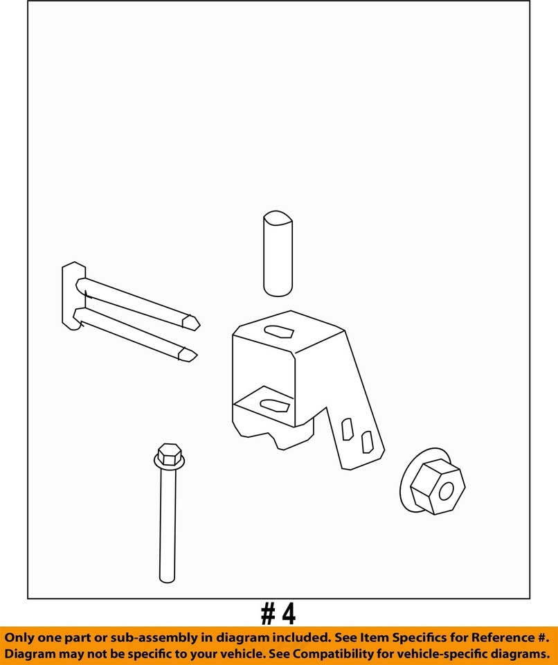 GM OEM 97-20 Aurora Front Bumper Bumper Components-Mount Bracket ...