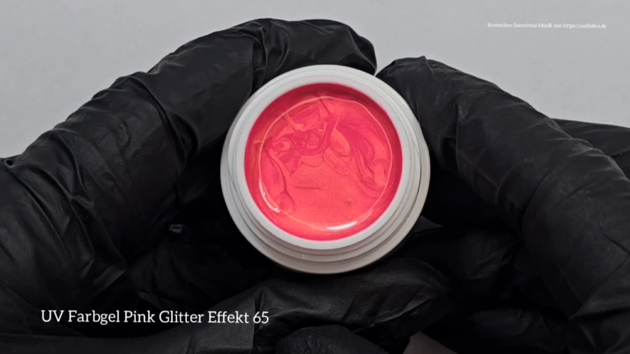 Exklusives UV Farbgel Pink Glitter Effekt 5ml Gel Nr.65 Fullcover | eBay.de