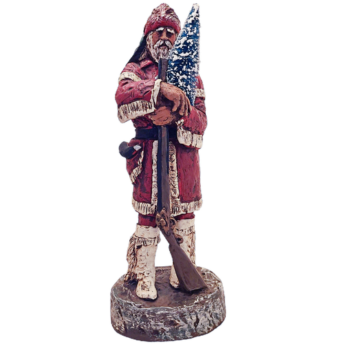 Michael Garman Christmas Mountain Man Santa Figure Made in USA #MG901 ...