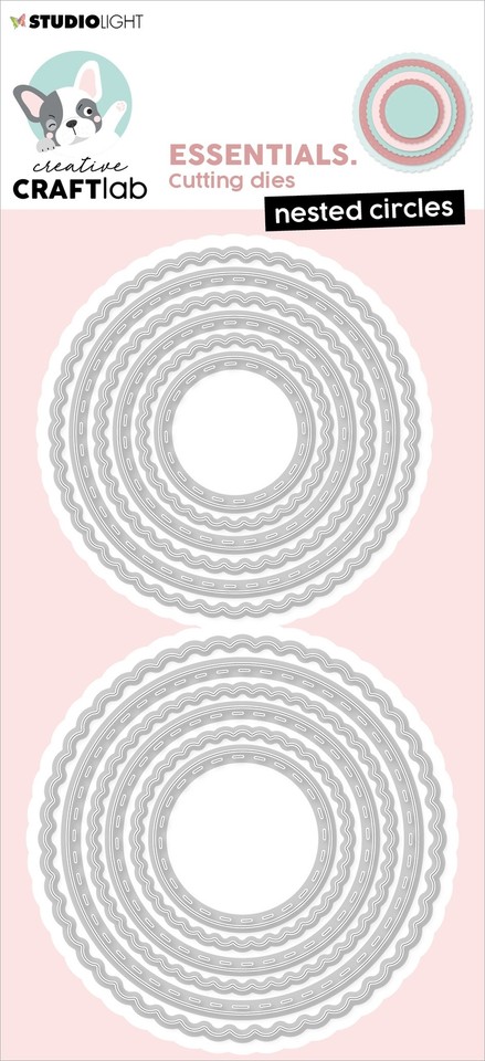 Studio Light Essentials Cutting Die-Nr. 731, Nested Circles 8713943146927| eBay