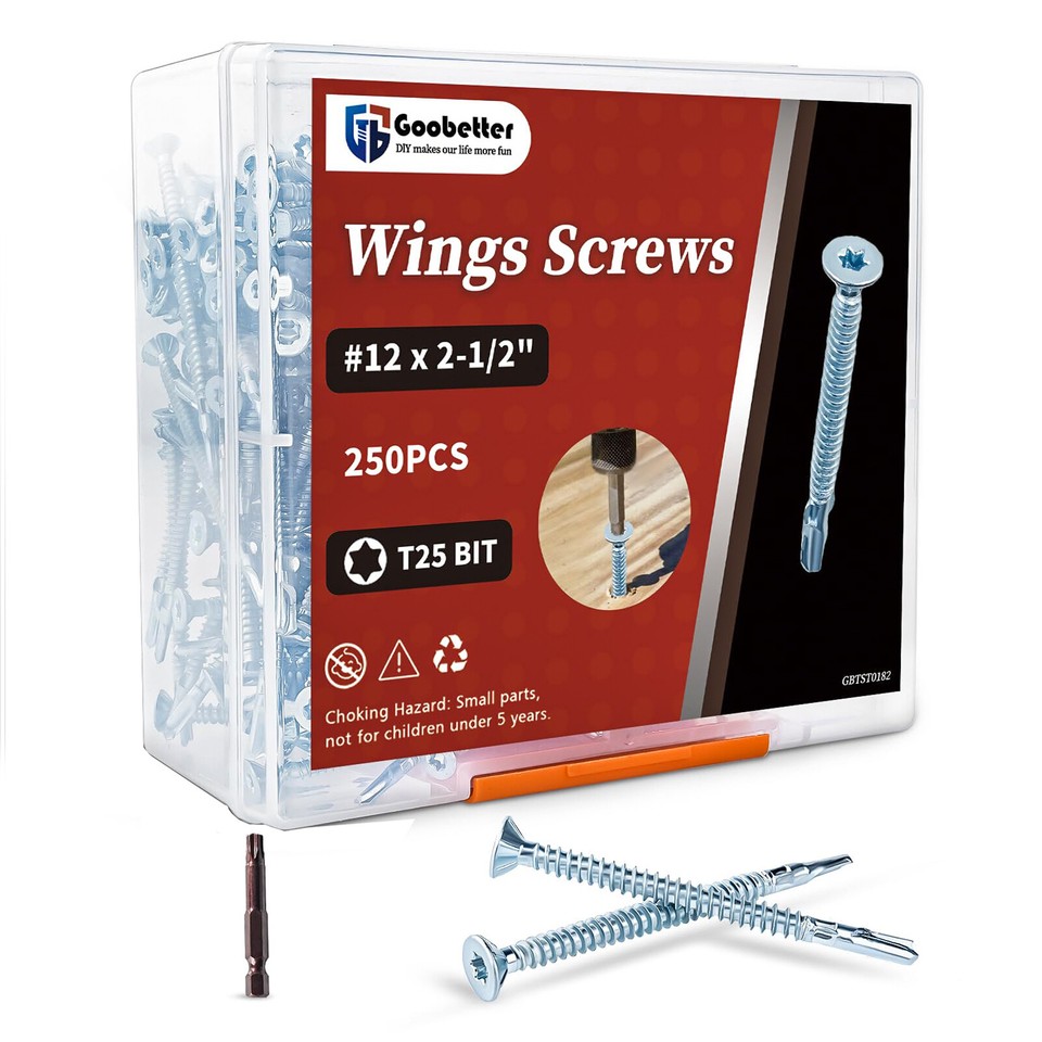 Reamer Wood Tek Screws Set Wood to Metal Fastening Reamer Wings Torx ...