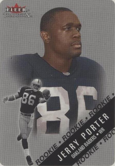 2000 Fleer Tradition - Rookie Jerry Porter #325 Glossy (RC) for sale ...